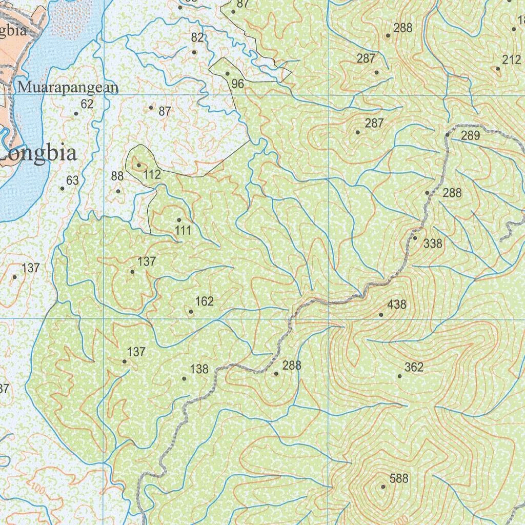 Longbia (1816-21) Map by Badan Informasi Geospasial | Avenza Maps