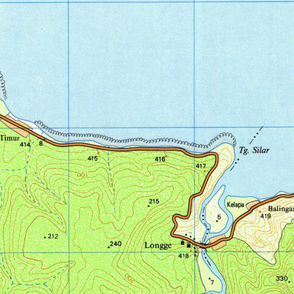Bangketa (2211-33) Map by Badan Informasi Geospasial | Avenza Maps