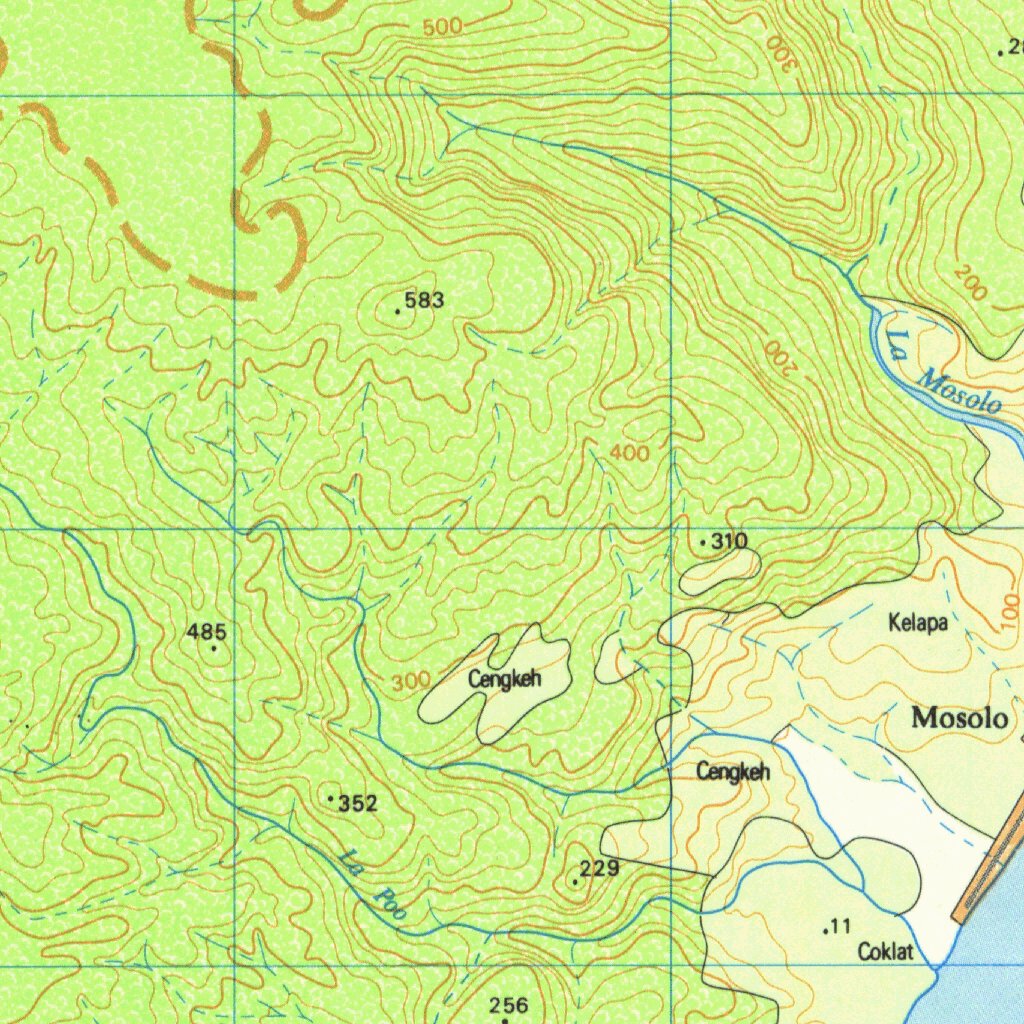 Munse (2213-14) Map by Badan Informasi Geospasial | Avenza Maps
