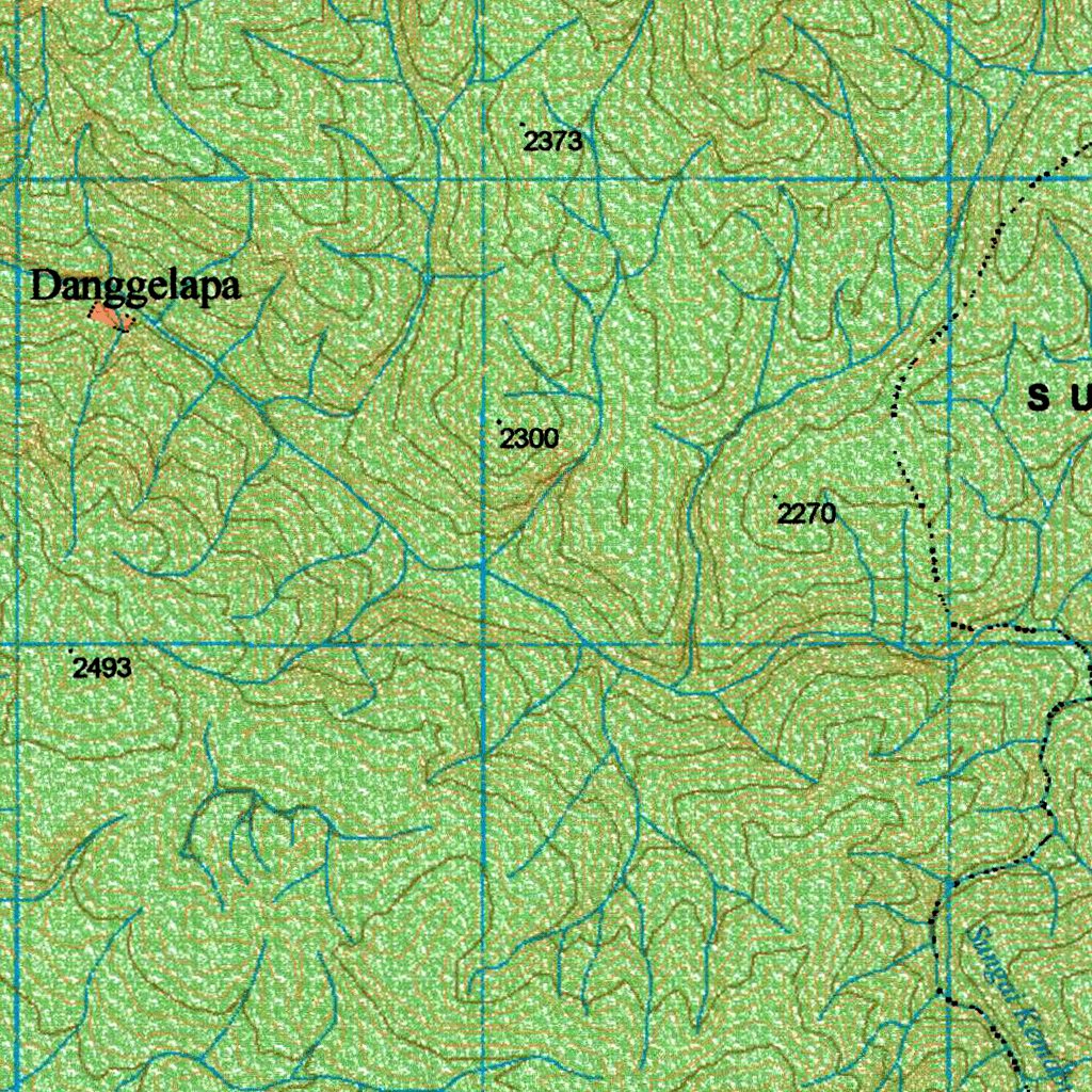 Pogapa (3014-13) Map by Badan Informasi Geospasial | Avenza Maps