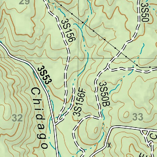 Banner Ridge Map by US Forest Service R5 | Avenza Maps