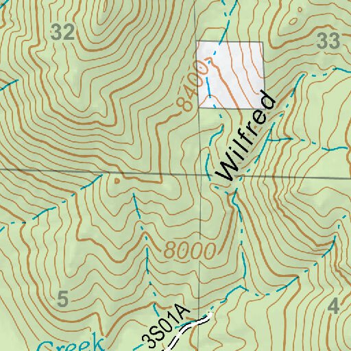 Watterson Canyon Map by US Forest Service R5 | Avenza Maps