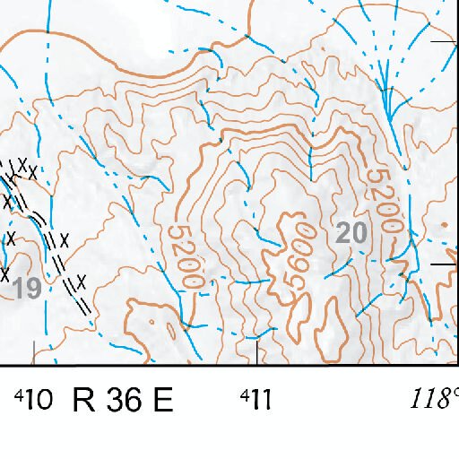 East of Davis Mountain Map by US Forest Service R5 | Avenza Maps