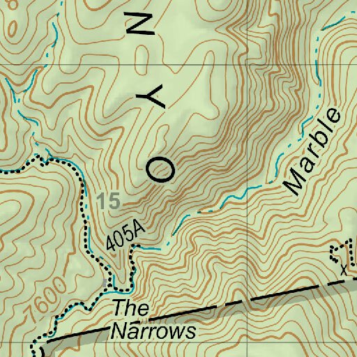 Waucoba Mountain Map by US Forest Service R5 | Avenza Maps