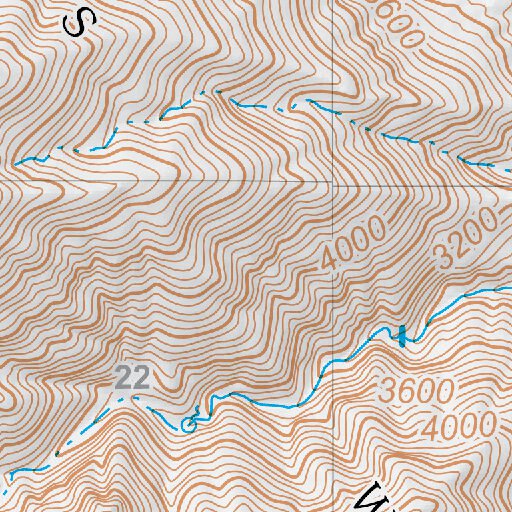 Pat Keyes Canyon Map by US Forest Service R5 | Avenza Maps