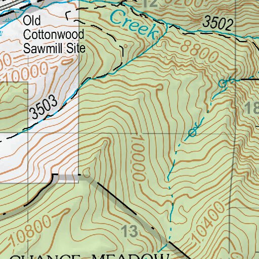Cirque Peak Map by US Forest Service R5 | Avenza Maps