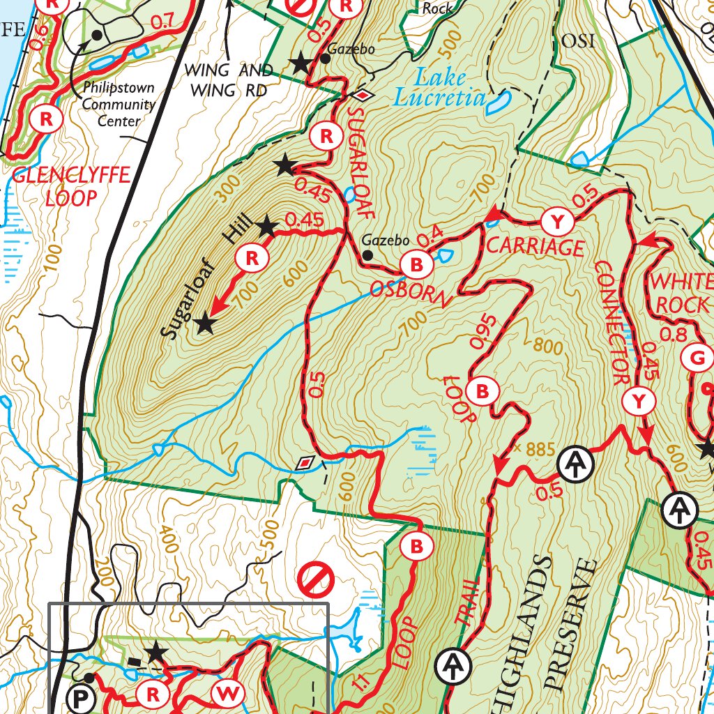 East Hudson (Hudson Highlands South - Map 101) : 2023 : Trail ...