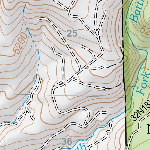 Viola Map by US Forest Service R5 | Avenza Maps