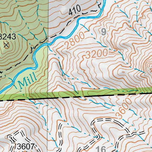 Barkley Mountain Map by US Forest Service R5 | Avenza Maps