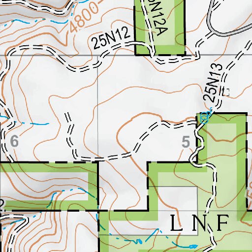 Butte Meadows Map by US Forest Service R5 | Avenza Maps