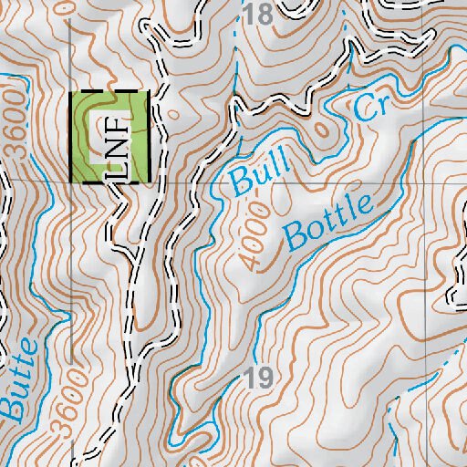 Butte Meadows Map by US Forest Service R5 | Avenza Maps