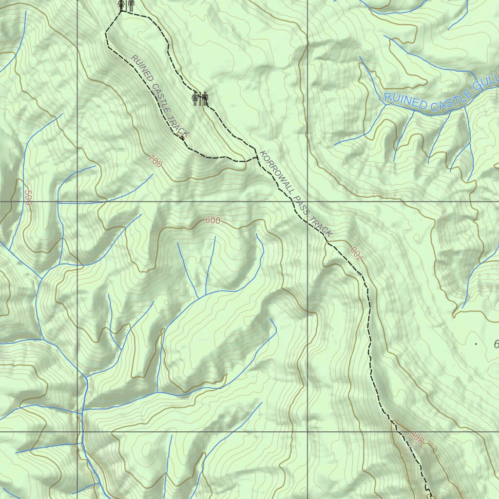 Ultra-Trail Australia 100km 2023 Map by Bender Maps | Avenza Maps