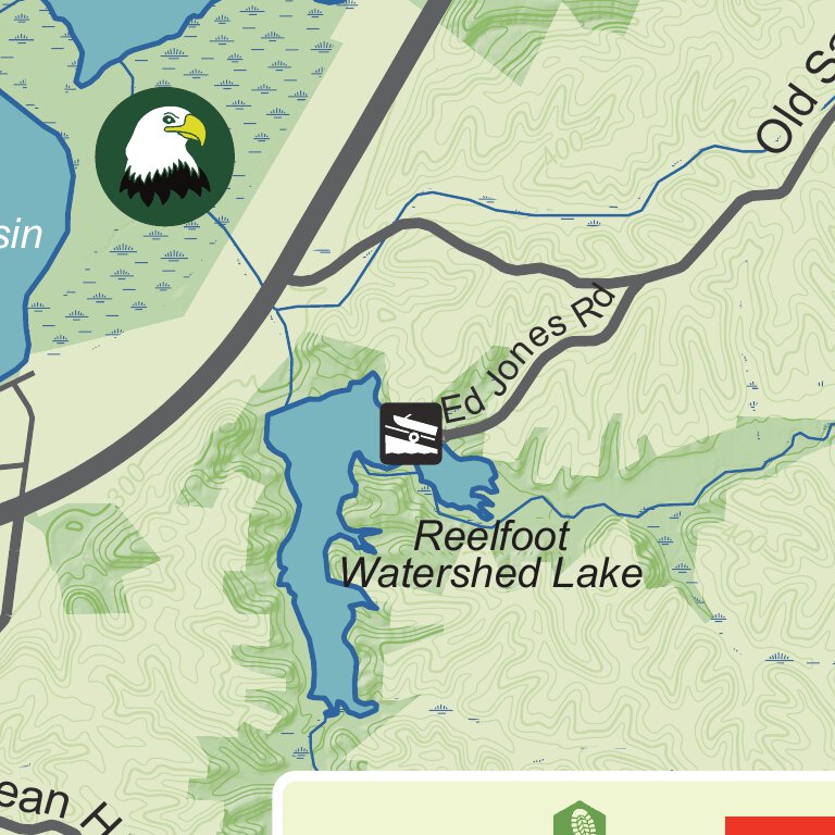 Reelfoot Lake State Park Map by Tennessee State Parks | Avenza Maps