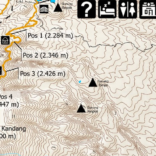 Bromo Tengger Semeru National Park-Birdpacker's Map by Birdpacker ...