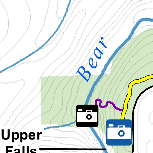 Carpenter Falls Unique Area Map by NYSDEC | Avenza Maps