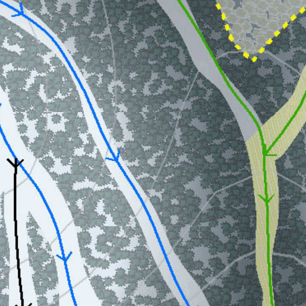 Ski Snow Valley Barrie Resort Map by Mapsynergy | Avenza Maps