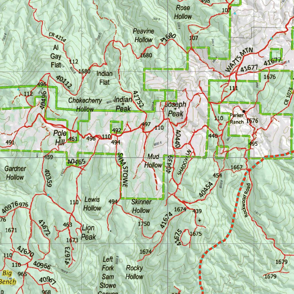 UT Fillmore B 802 Hybrid Mule Deer Map by Utah HuntData LLC | Avenza Maps