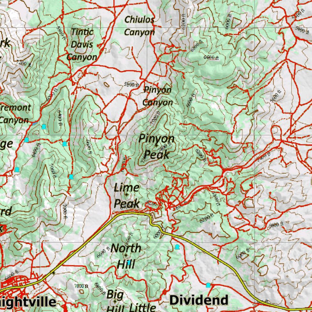 UT West Desert Tintic Topo 624 Map by Utah HuntData LLC | Avenza Maps