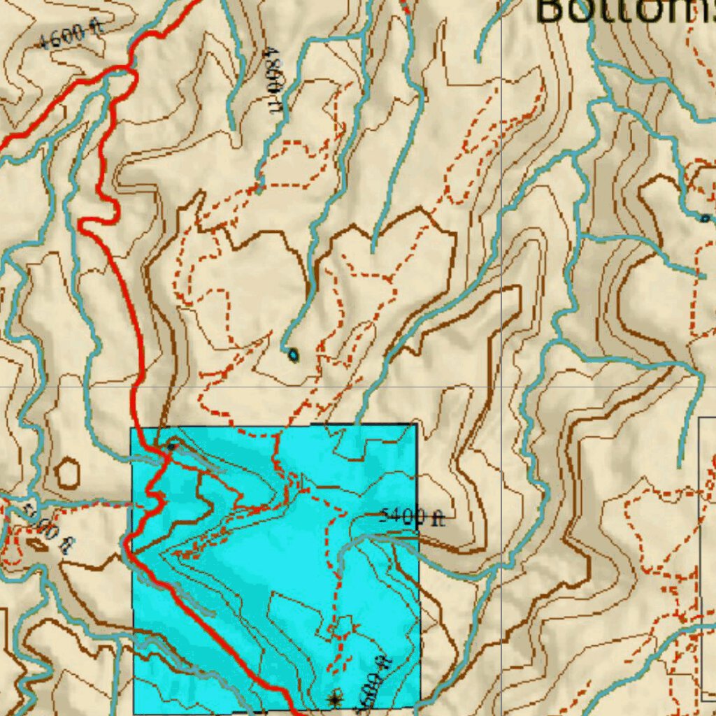 UT La Sal Dolores Triangle Hybrid Elk 108 Map by Utah HuntData LLC ...