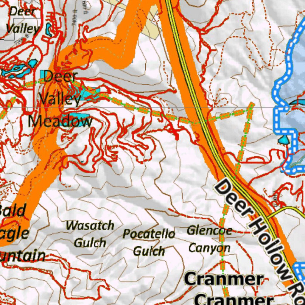 UT Kamas Hybrid Elk 611 Map by Utah HuntData LLC | Avenza Maps