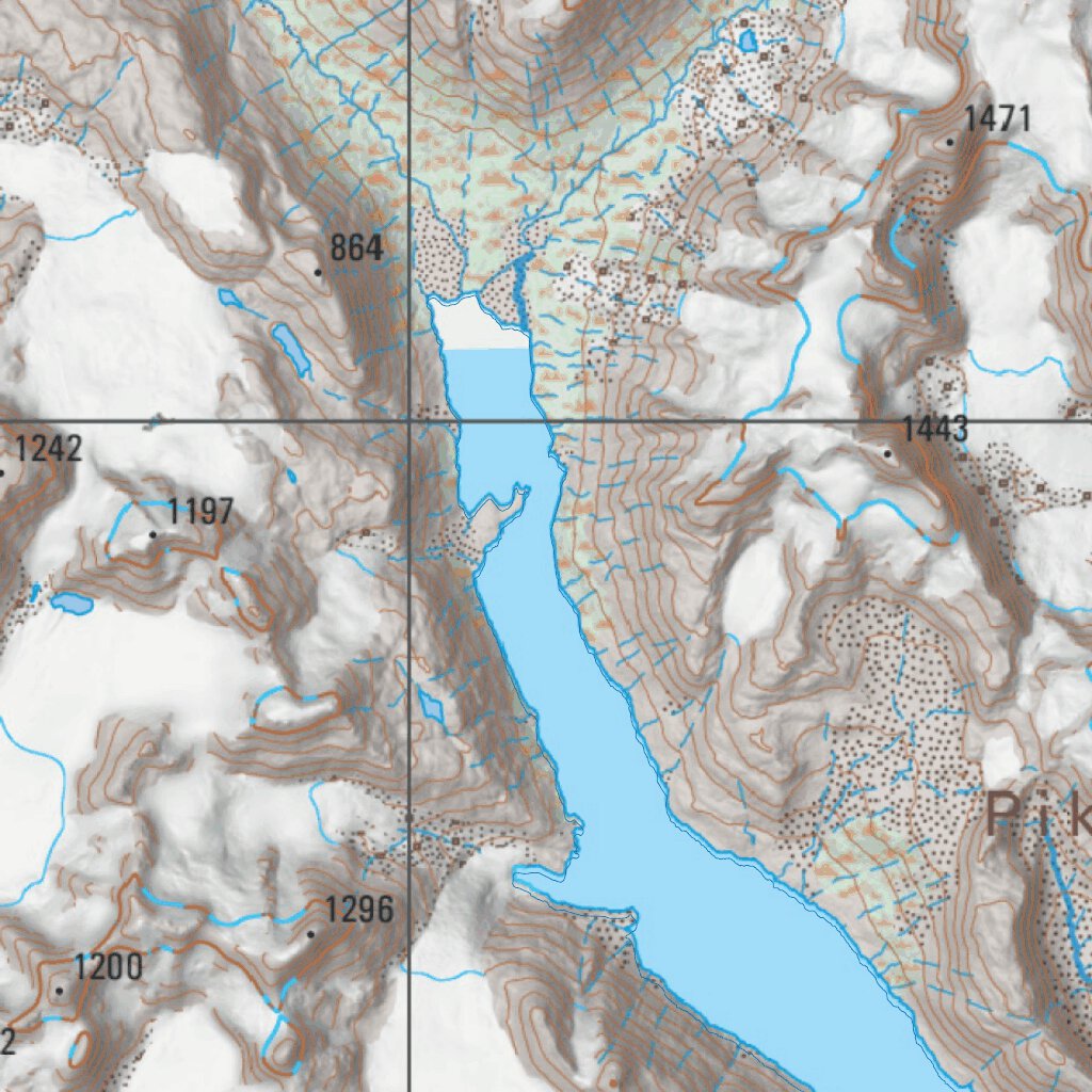 Tasiilaq topography and depths Map by Greenland Institute of Natural ...