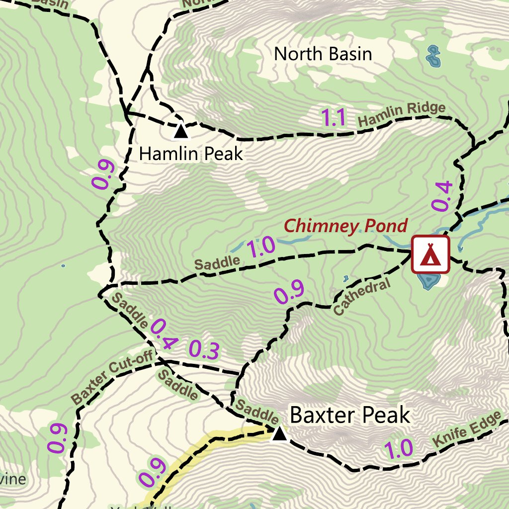 Katahdin Map & Guide by Eyes Up Adventures | Avenza Maps