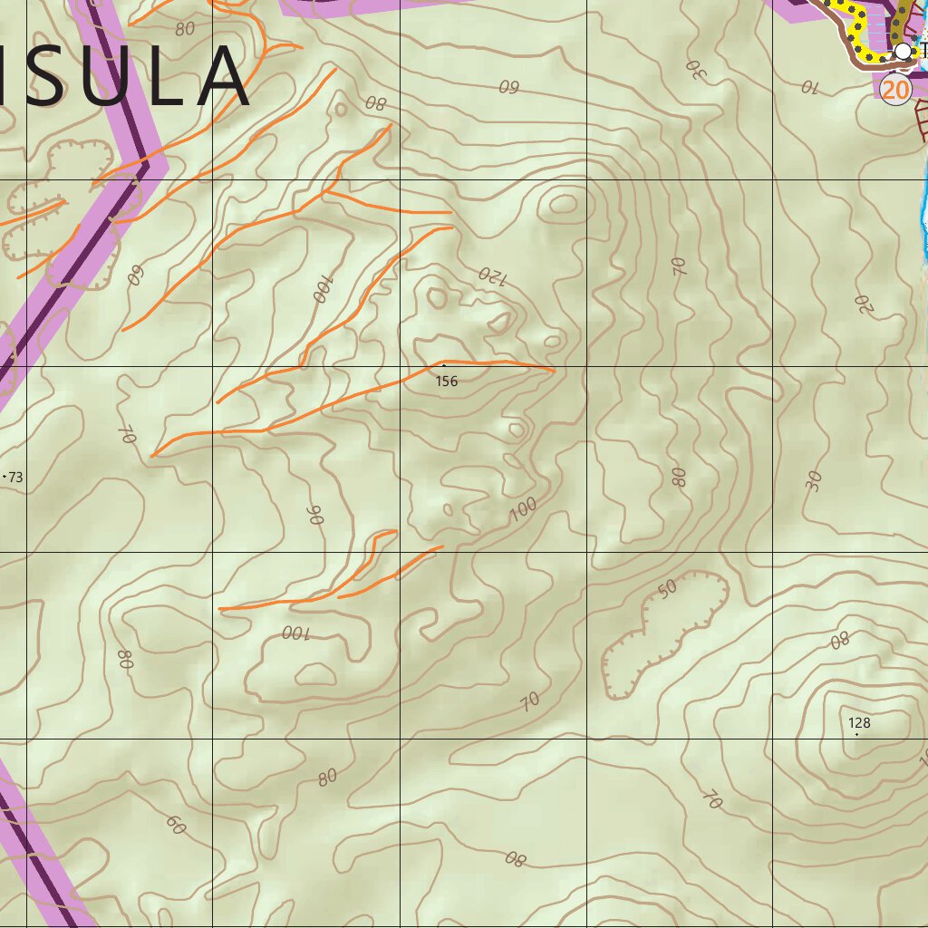 Lincoln National Park Main Bushwalking Map by Mapland - Department for ...