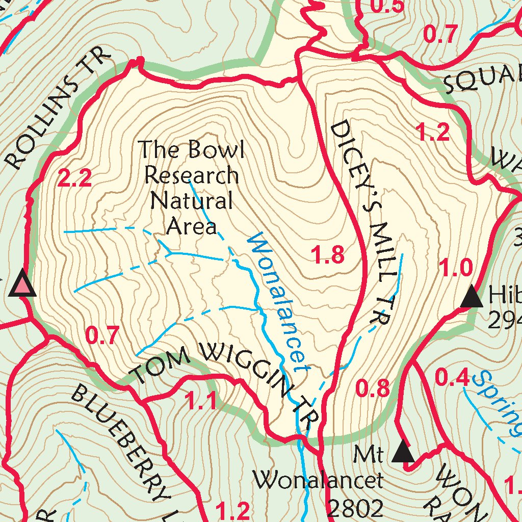 AMC White Mountains Trail Map 3: Crawford Notch-Sandwich Range by ...