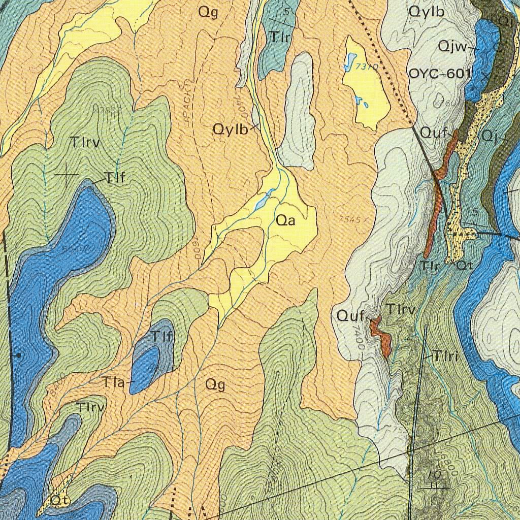 Geologic Map of the Tower Junction quadrangle, Yellowstone National ...