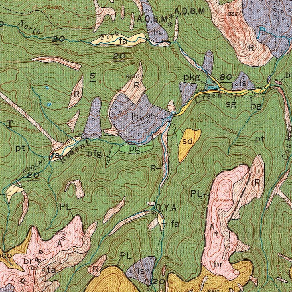 Surficial geologic Map of the Huckleberry Mountain quadrangle ...
