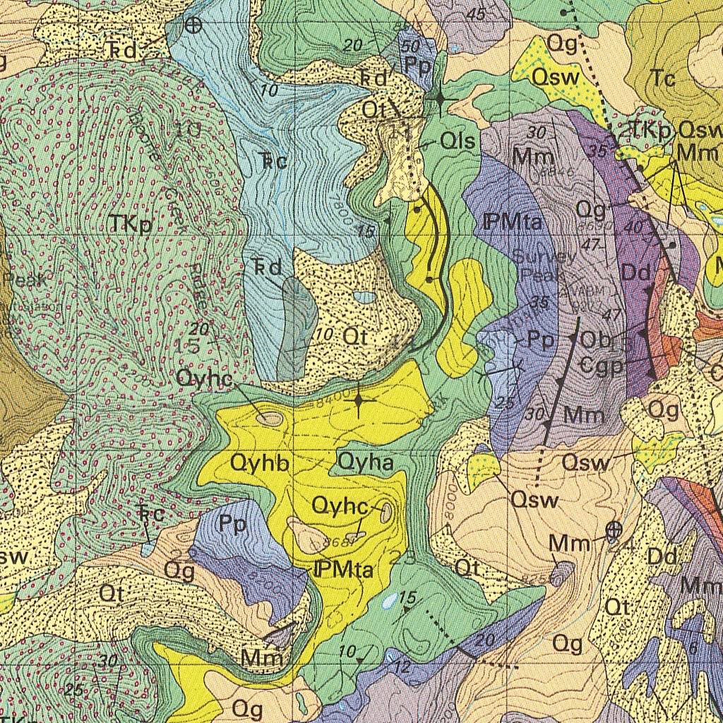 Geologic Map of the Grassy Lake Reservoir quadrangle, Yellowstone ...