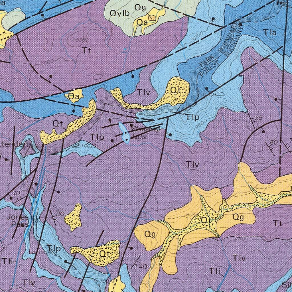 Geologic Map of the Pelican Cone quadrangle, Yellowstone National Park ...
