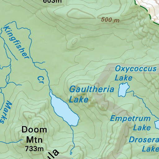 VIBC36 Brooks Peninsula - Vancouver Island BC Topo Map by Backroad ...