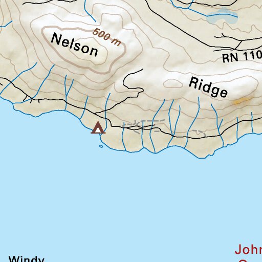 VIBC49 Adam and Eve River - Vancouver Island BC Topo Map by Backroad ...