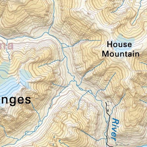VIBC60 Bute Inlet North - Vancouver Island BC Topo Map by Backroad ...