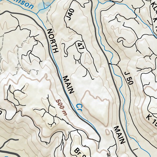 VIBC45 Coal Harbour - Vancouver Island BC Topo Map by Backroad Mapbooks ...