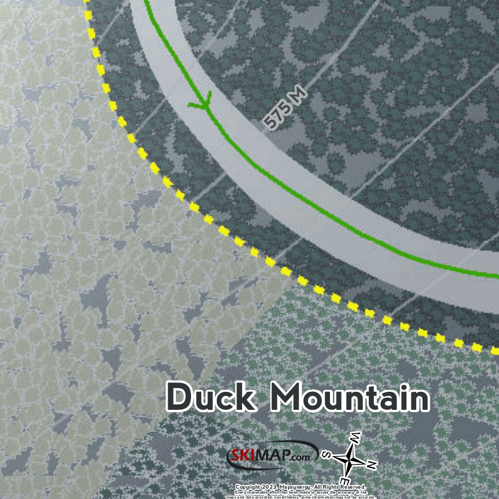 Duck Mountain Resort Map by Mapsynergy | Avenza Maps