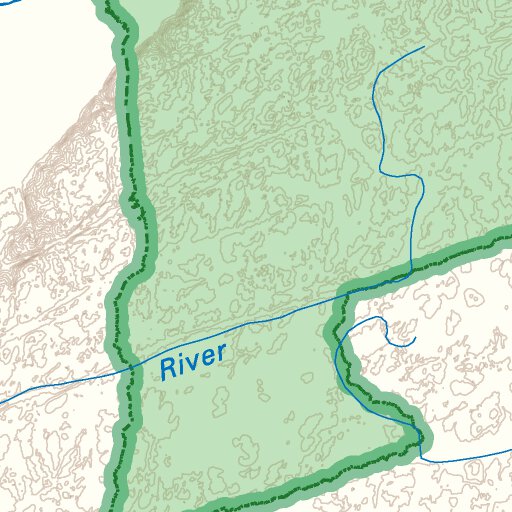 NLNL67 Happy Valley Goose Bay Newfoundland and Labrador Topo Map by ...