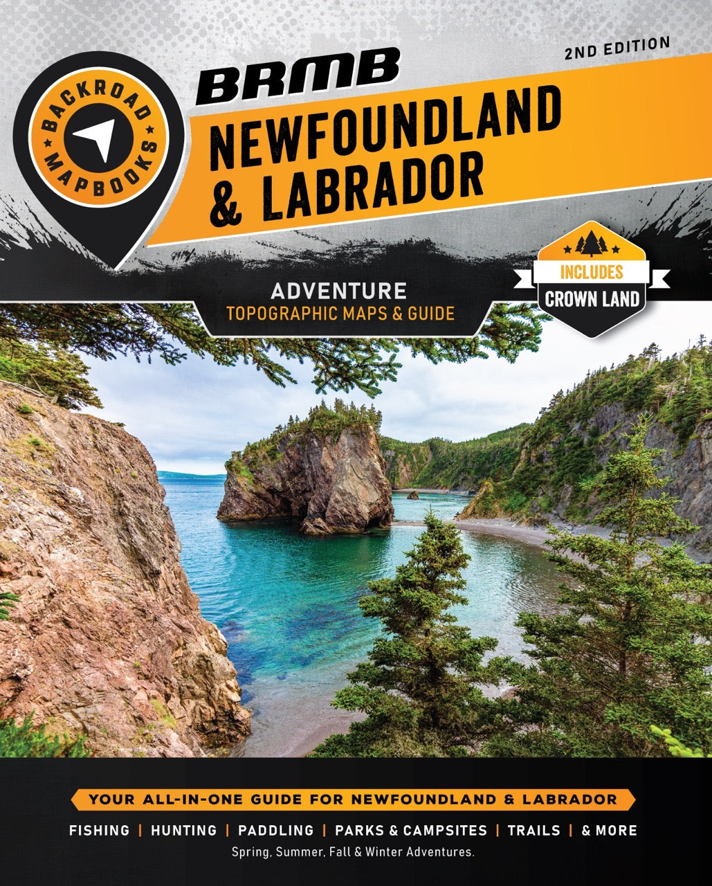 Backroad Mapbook Newfoundland and Labrador (2nd Edition NLNL Map Bundle ...
