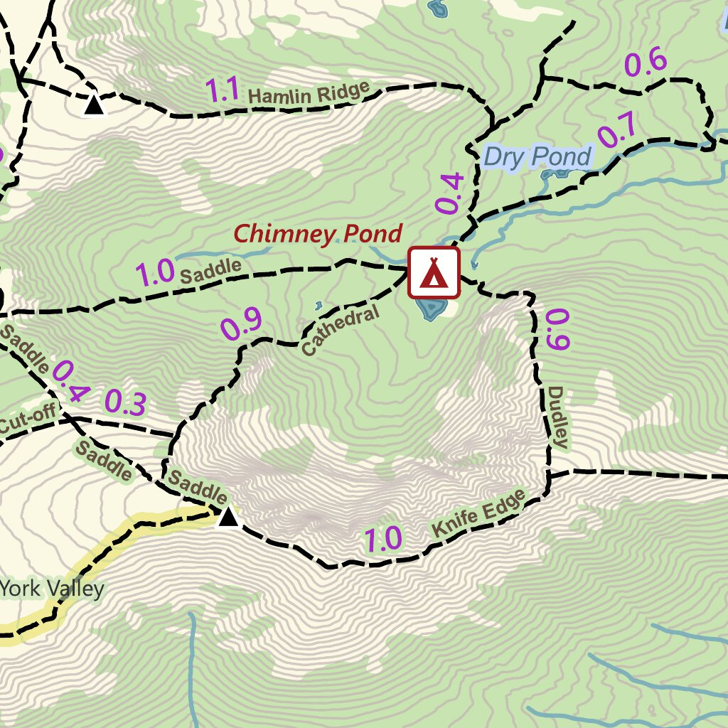 Baxter State Park Map and Guide by Eyes Up Adventures | Avenza Maps