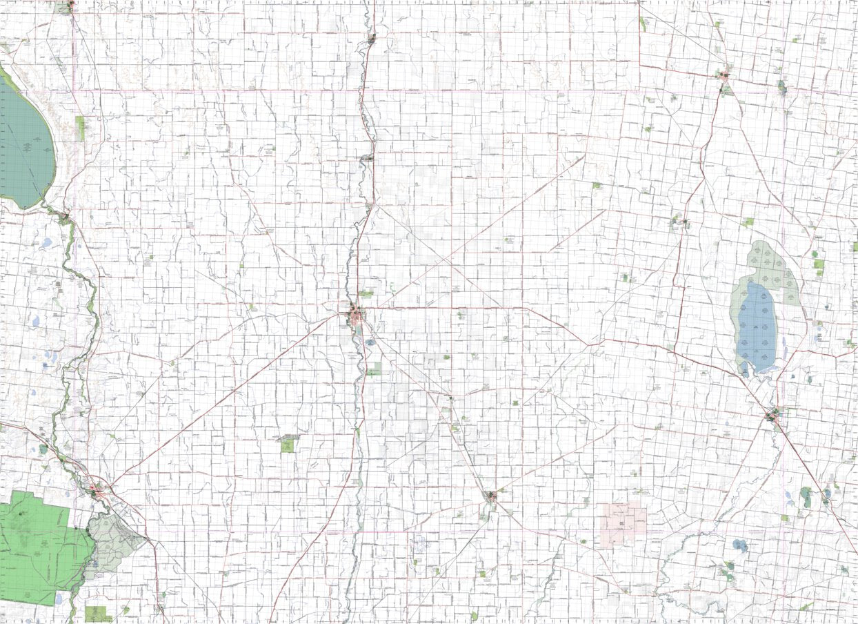Getlost Map 7325-7425 WARRACKNABEAL- DONALD Victoria Topographic Map ...