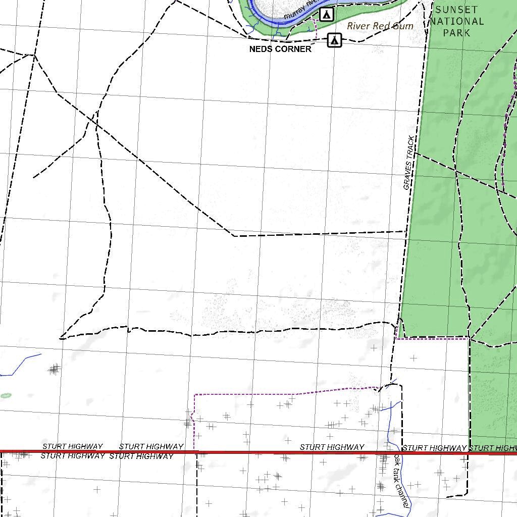Getlost Map 7129-7229 LINDSAY-WENTWORTH Victoria Topographic Map V16b 1 ...