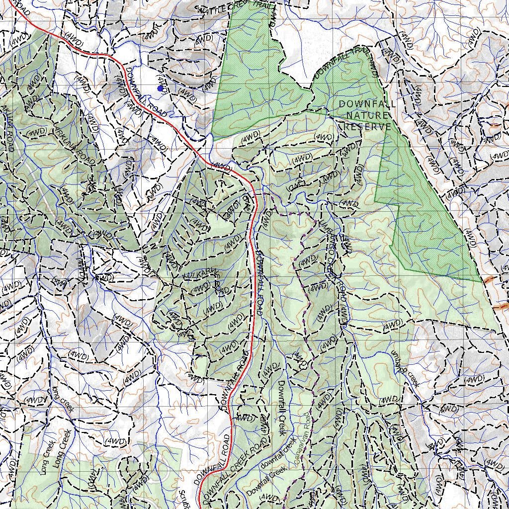 Getlost Map 8326-8426 HOLBROOK-ROSEWOOD Victoria Topographic Map V16b 1 ...