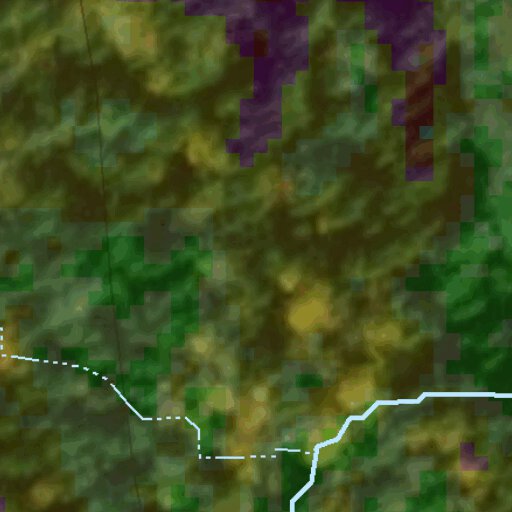 Zone 2 Map by Association sportive Miguick | Avenza Maps