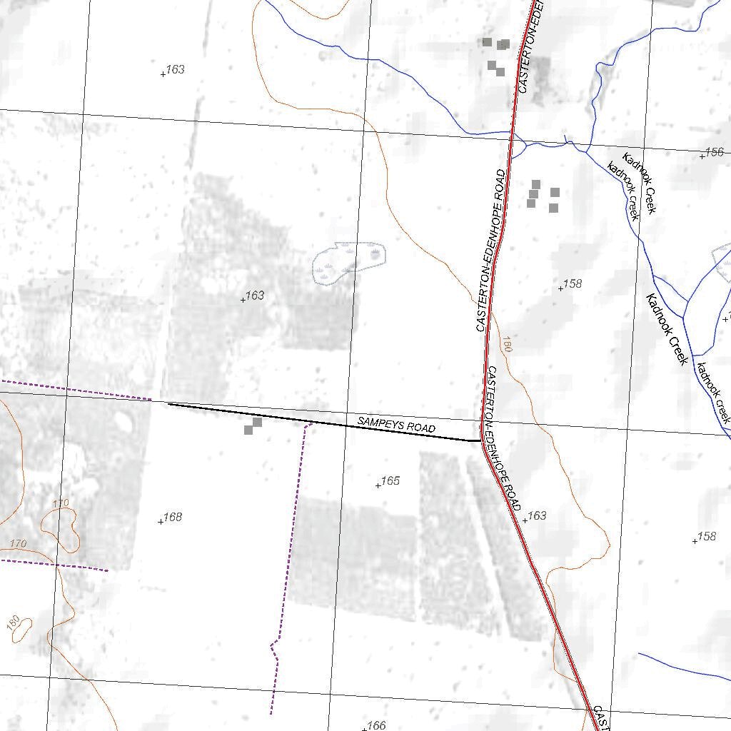 Getlost Map 7123-1 EDENHOPE Victoria Topographic Map V16b 1:25,000 by ...