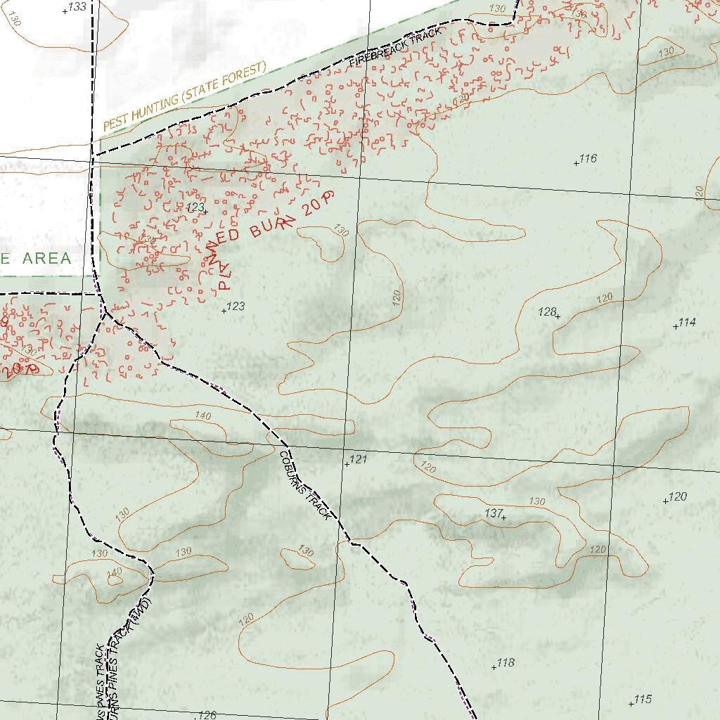 Getlost Map 7127-3 MURRAYVILLE Victoria Topographic Map V16b 1:25,000 ...