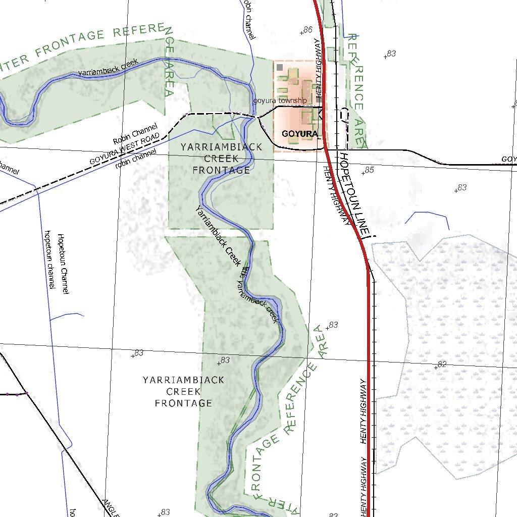 Getlost Map 7326-2 BEULAH Victoria Topographic Map V16b 1:25,000 by ...
