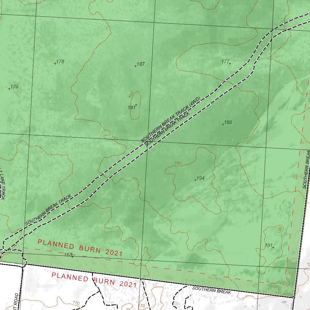 Getlost Map 7224-1 NATIMUK Victoria Topographic Map V16b 1:25,000 by ...