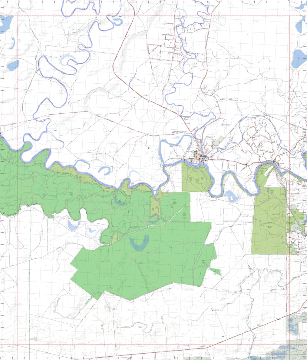 Getlost Map 7229-1 WENTWORTH Victoria Topographic Map V16b 1:25,000 by ...
