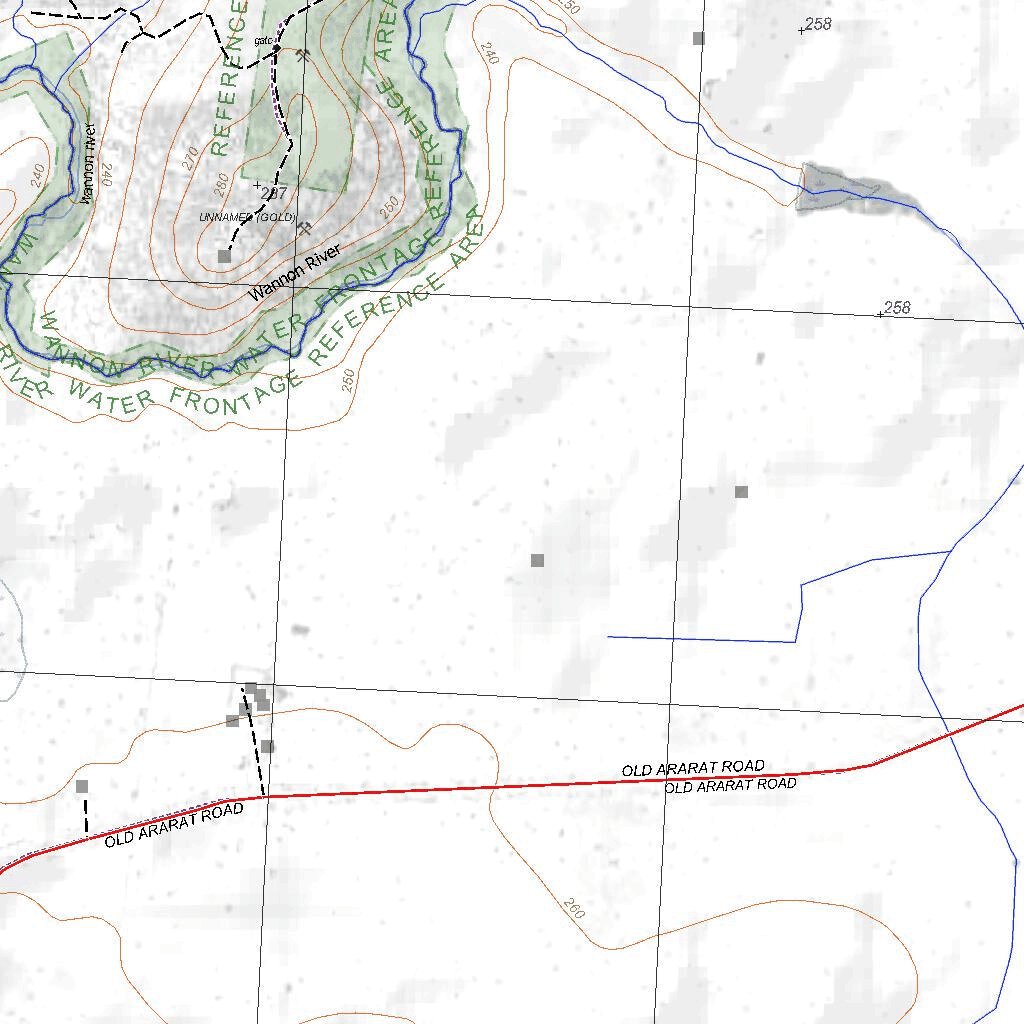 Getlost Map 7322-1 DUNKELD Victoria Topographic Map V16b 1:25,000 by ...